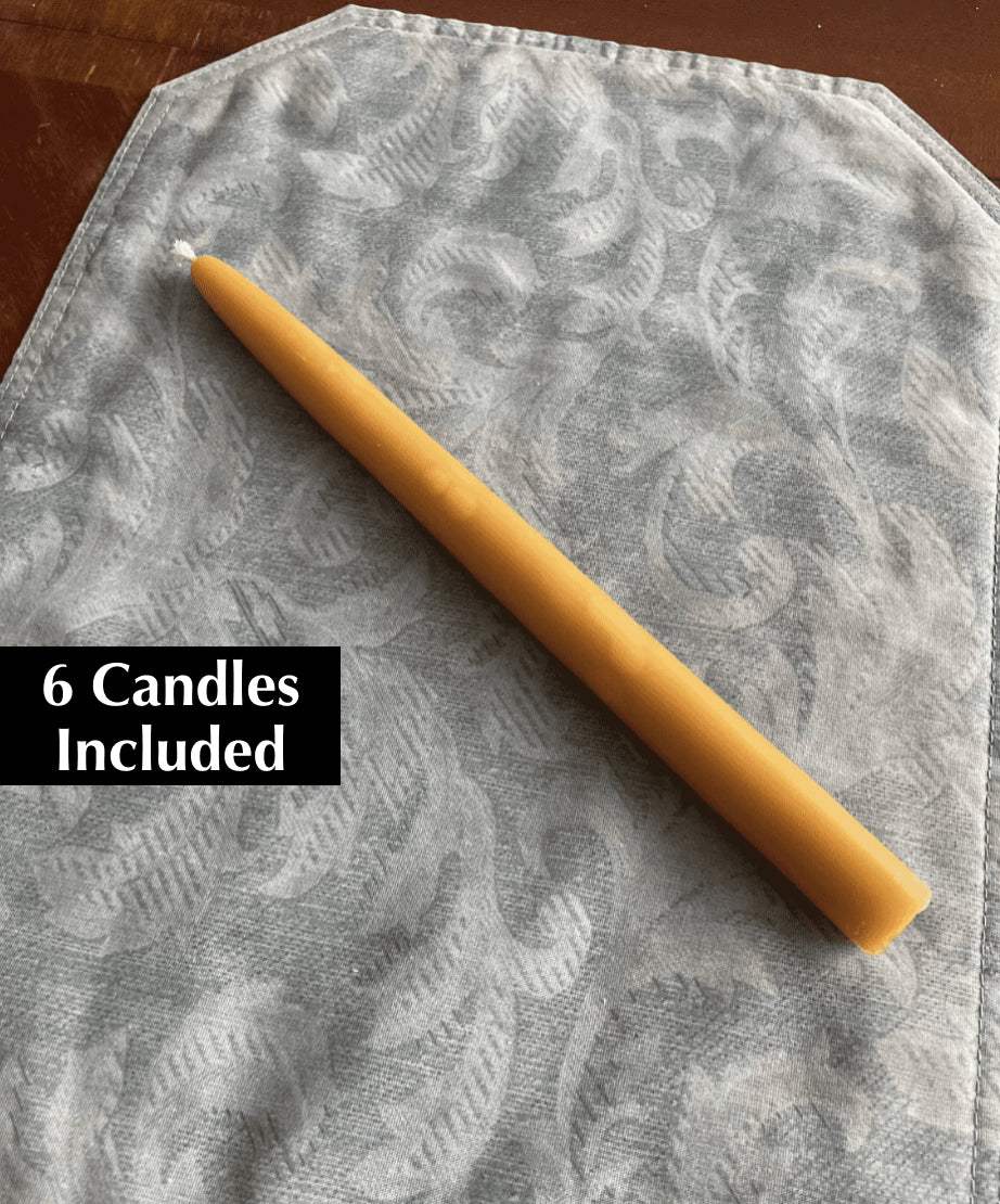 ALMOST perfect 11" Dinner Candles - 100% Pure Beeswax – St. John’s ...