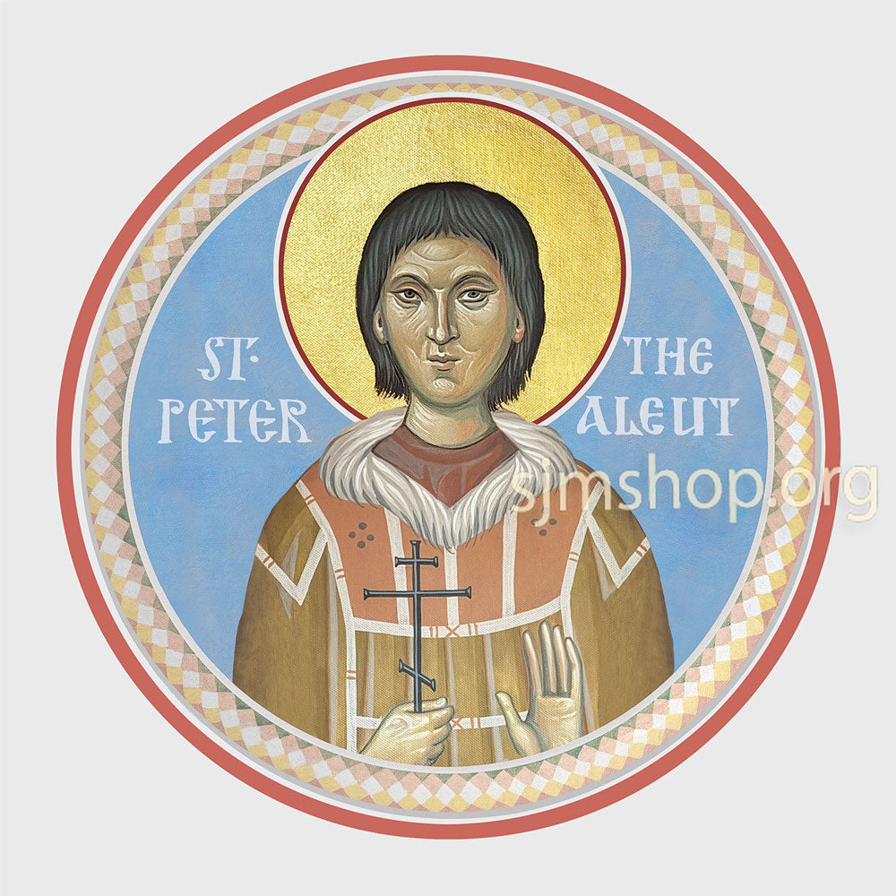 St. Peter the Aleut - Print – St. John’s Monastery Shop