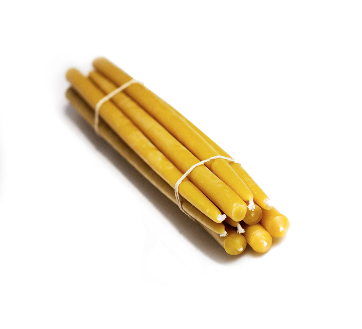 14” Beeswax Candles - 9/16" Base (#3’s) – St. John’s Monastery Shop