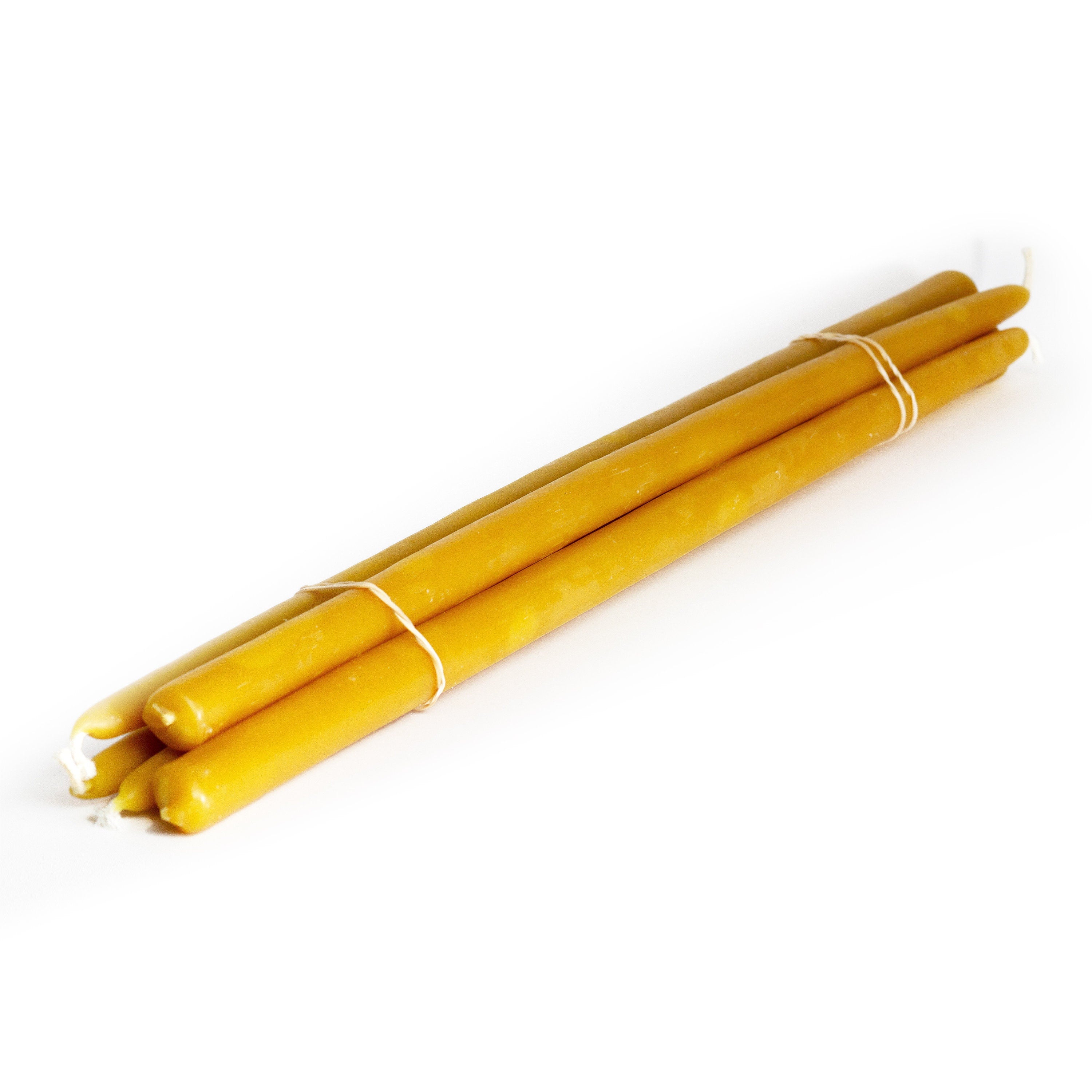 17" Beeswax Candles - 3/4" Base (#5 Thick) – St. John’s Monastery Shop